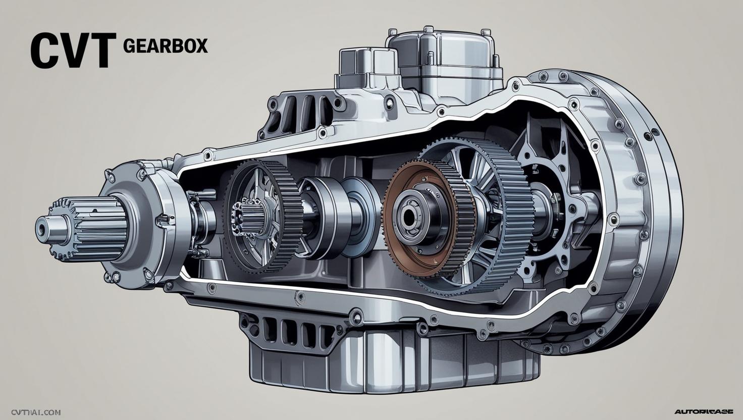 گیربکس اتوماتیک CVT - خانه گیربکس